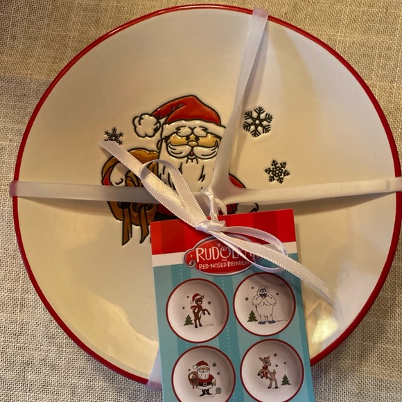 Rae Dunn | Holiday | Rae Dunn Rudolph The Red Nosed Reindeer Appetizer ...